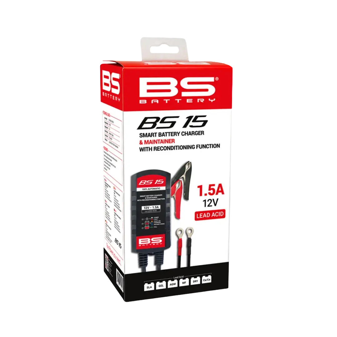 Intelligentes Batterieladegerät BS15 12V 1,5A | BS Battery